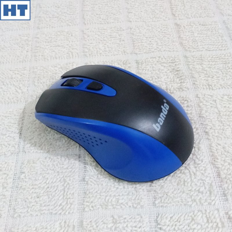 Banda Wireless Keyboard & Mouse Combo (W100) - (Black) - Slim - Modern ...